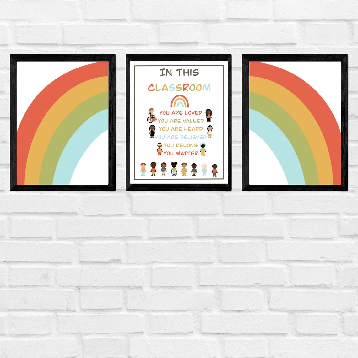 The Most Diverse Rainbow-themed Posters You Will Find for You - Etsy