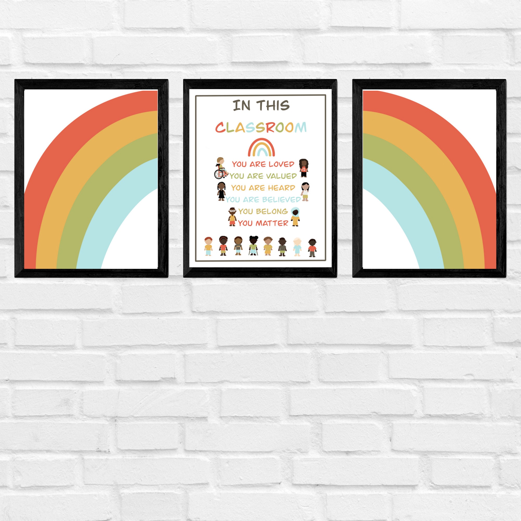 The Most Diverse Rainbow-themed Posters You Will Find for You - Etsy