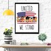 American Pride Classroom Poster "united We Stand" Diverse and Inclusive ...