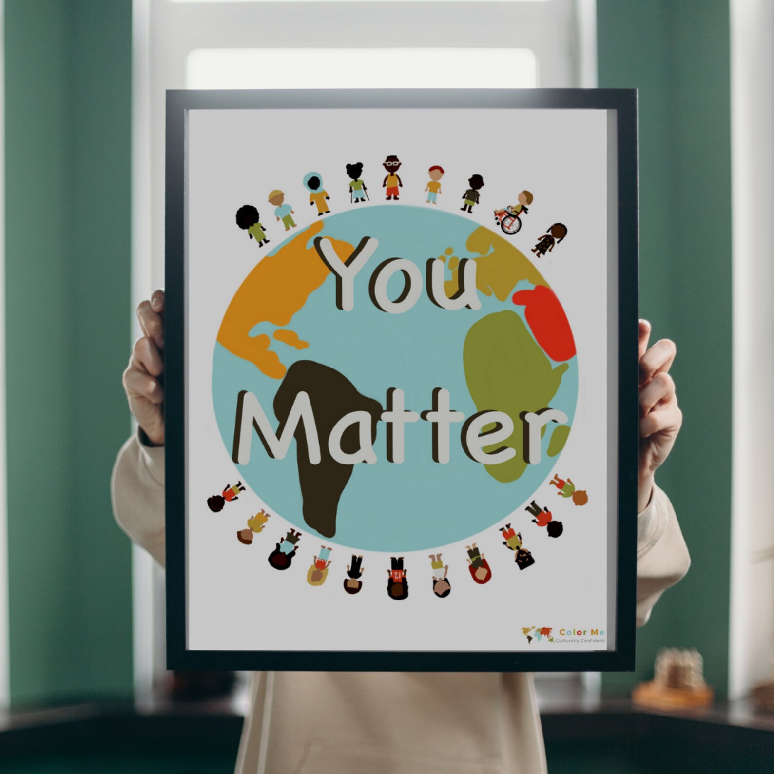 8x10 Printable You Matter Children Around the | Etsy