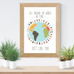 World Changers - Diverse and Inclusive Poster for Classrooms, Playrooms ...