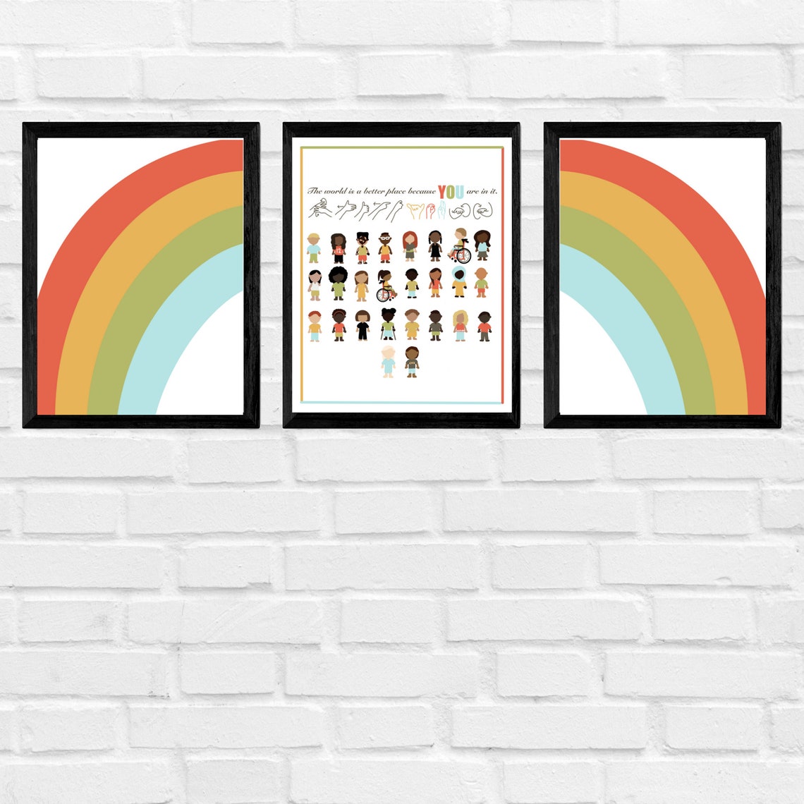 The Most Diverse Rainbow-themed Posters You Will Find for You - Etsy