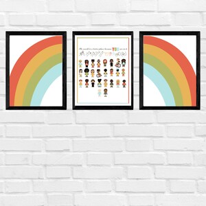 The Most Diverse Rainbow-themed Posters You Will Find for You Classroom ...