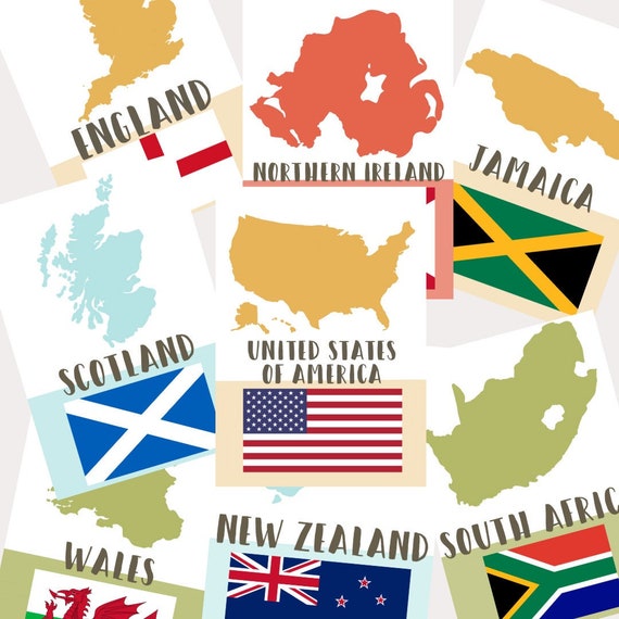 Banderas De Paises De Habla Inglesa