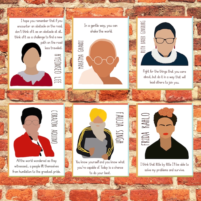 Diverse and Inclusive People Quotes for Classrooms and Kids Rooms - Etsy