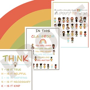 The Most Diverse Rainbow-themed Posters You Will Find for You Classroom ...