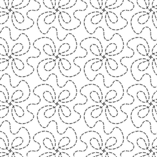 Loop Swirl Double Run Quilt Block Embroidery Design. - Etsy