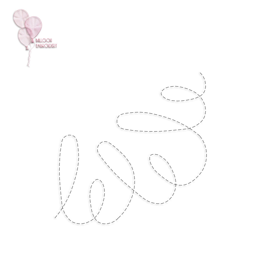 Loop Corner Ele Single Run Quilt Block Embroidery Design - Etsy