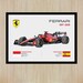 Ferrari SF-23 F1 Poster | Digital Download | Printable F1 Car Poster ...