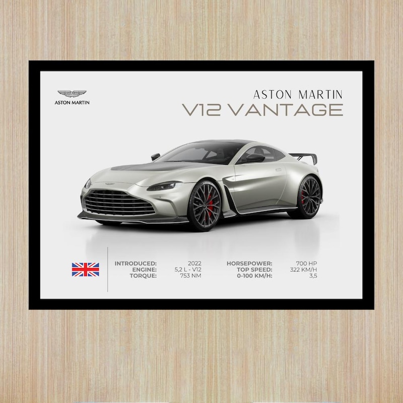 Aston martin poster - Etsy.de