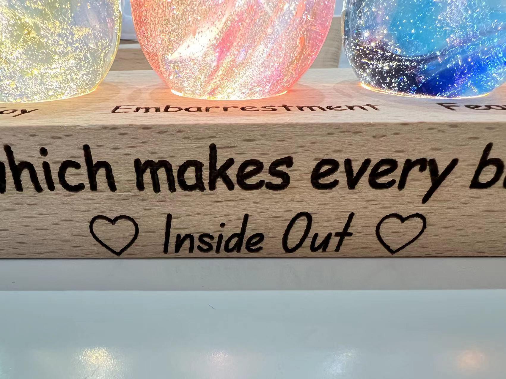 Galaxy Inside Out Marble Glass Balls| Chakra Galaxy Spheres Night Lamp ...