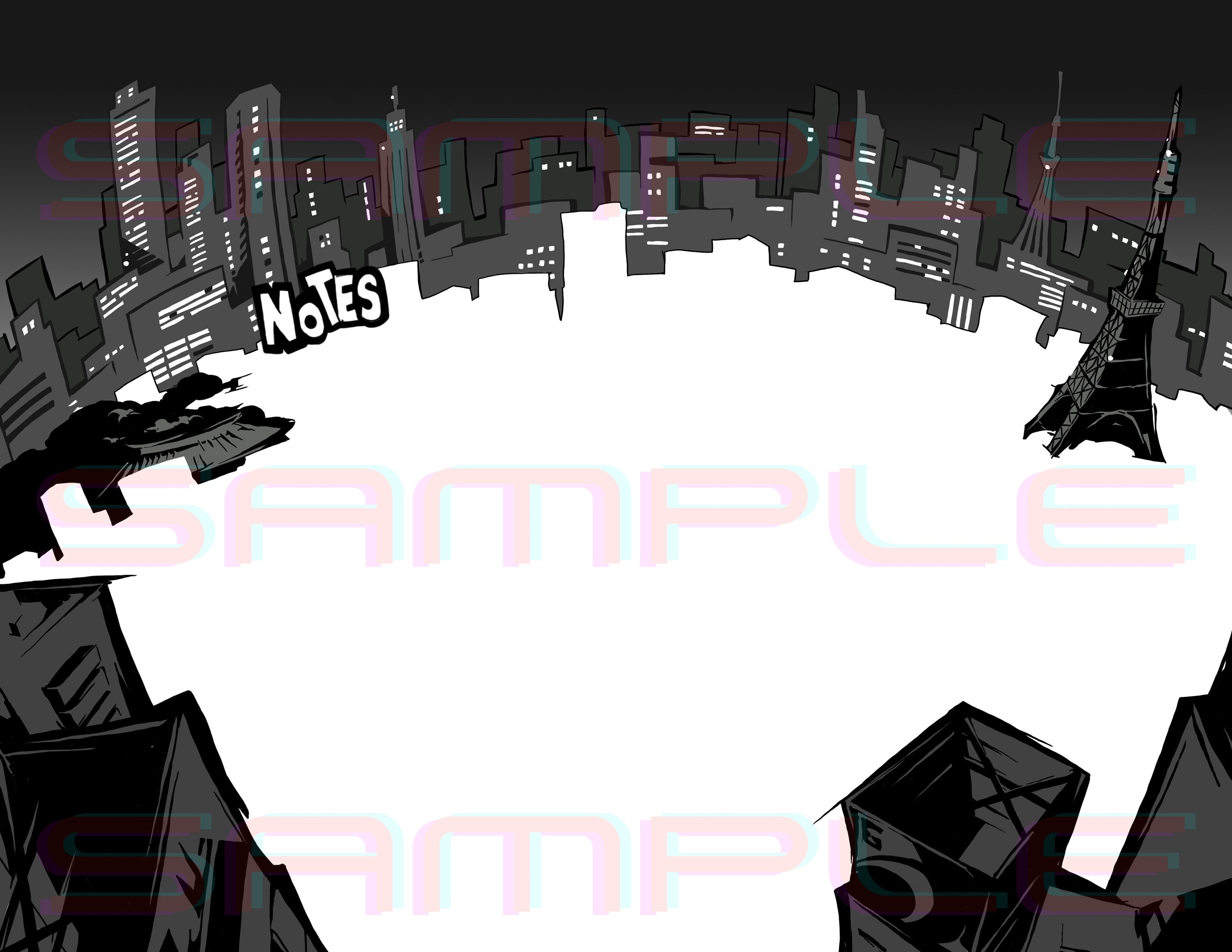 Persona 5 Weekly Agenda/planner and Notes Page Printable Download - Etsy