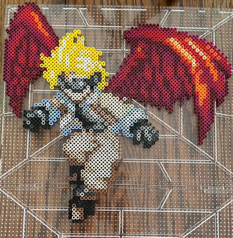 Hawks Perler - Etsy