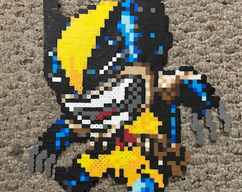 Deadpool and Wolverine Perler Beads Art || Hama Beads || - Etsy