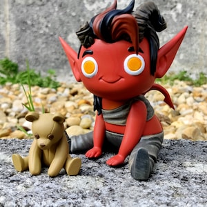 Resin Printed Karlach Figure - Painted - Etsy