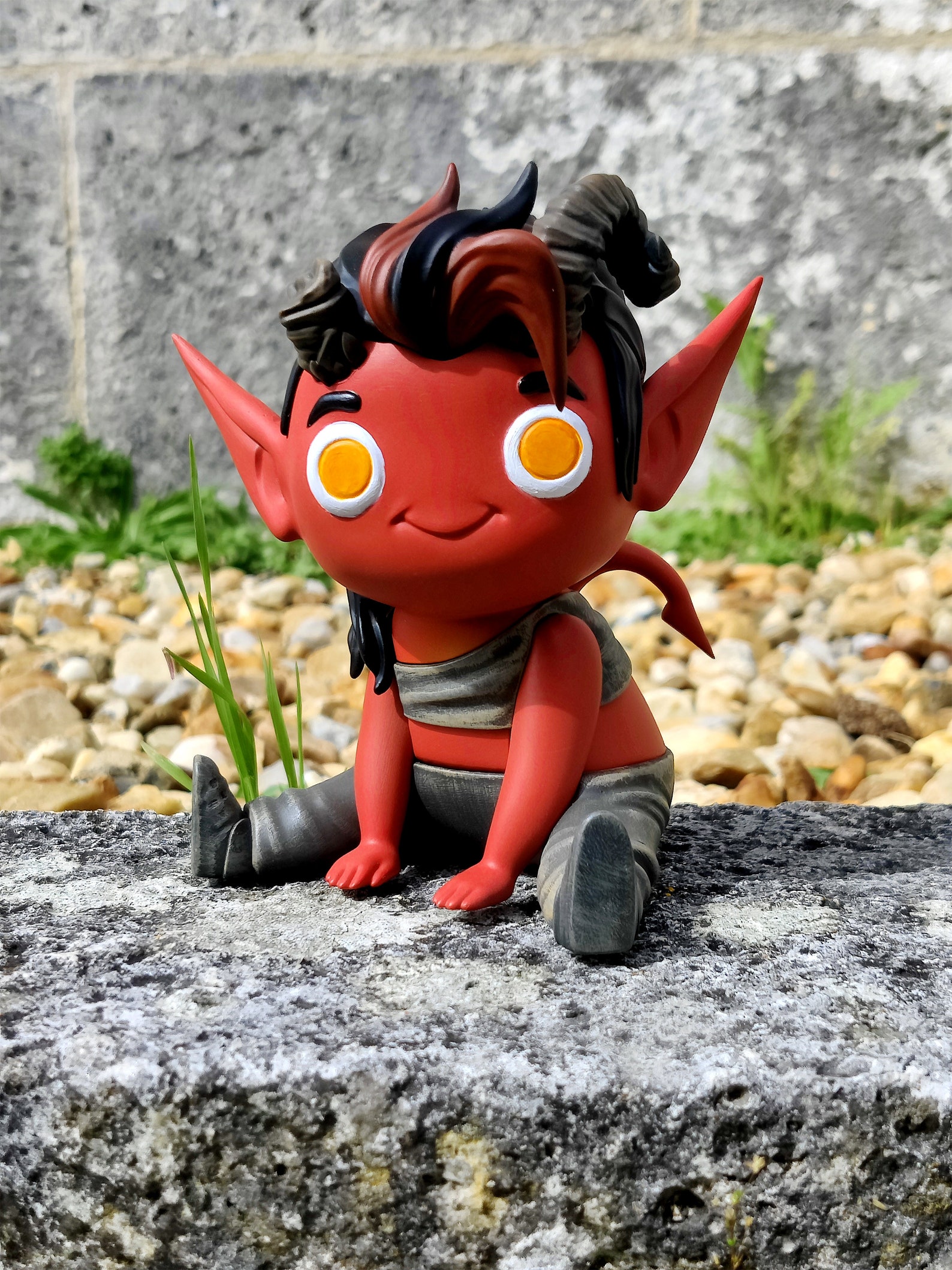 Resin Printed Karlach Figure - Painted - Etsy