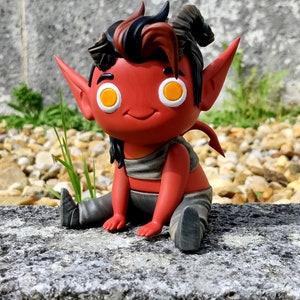 Resin Printed Karlach Figure - Painted - Etsy