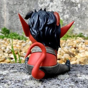 Resin Printed Karlach Figure - Painted - Etsy