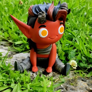 Resin Printed Karlach Figure - Painted - Etsy