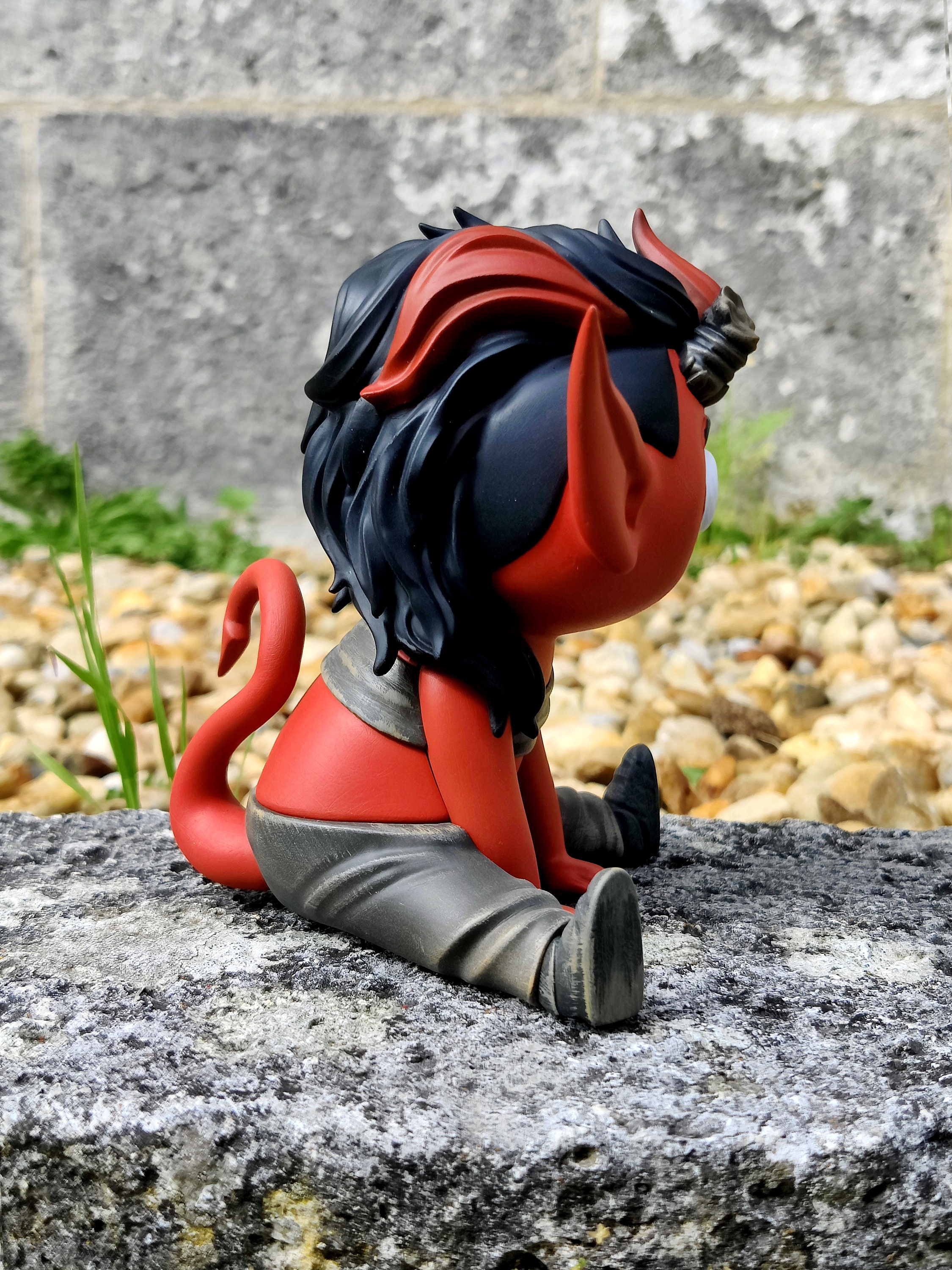 Resin Printed Karlach Figure - Painted - Etsy