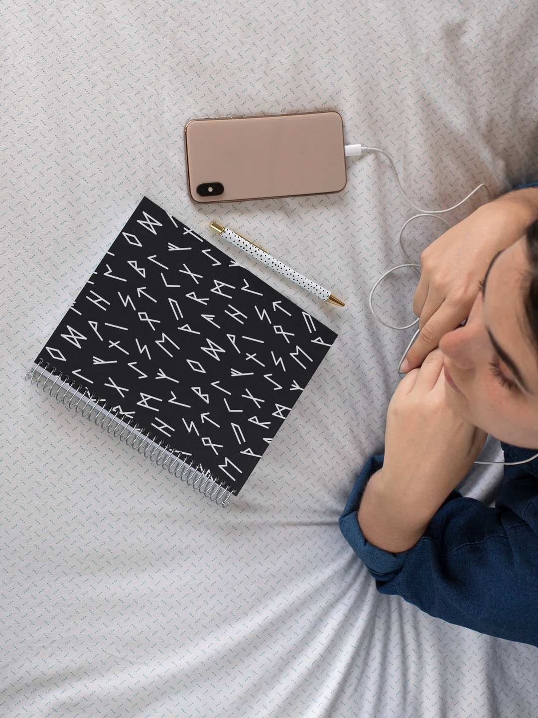 Runes Norse Mythology Notebook - Etsy