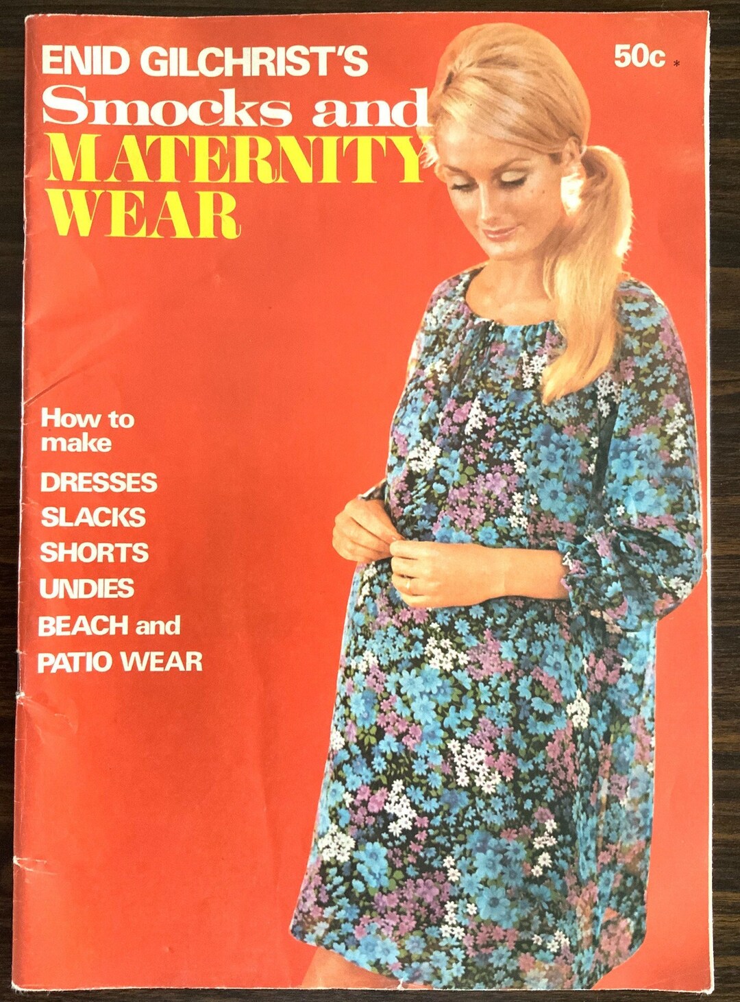 1960s Maternity & Smocks Sewing Patterns Book: Enid Gilchrist Designs ...