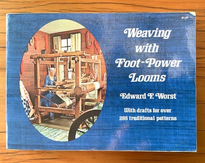 Foot Loom Weaving Book: 285 Patterns, Methods & Construction - 1974 ...
