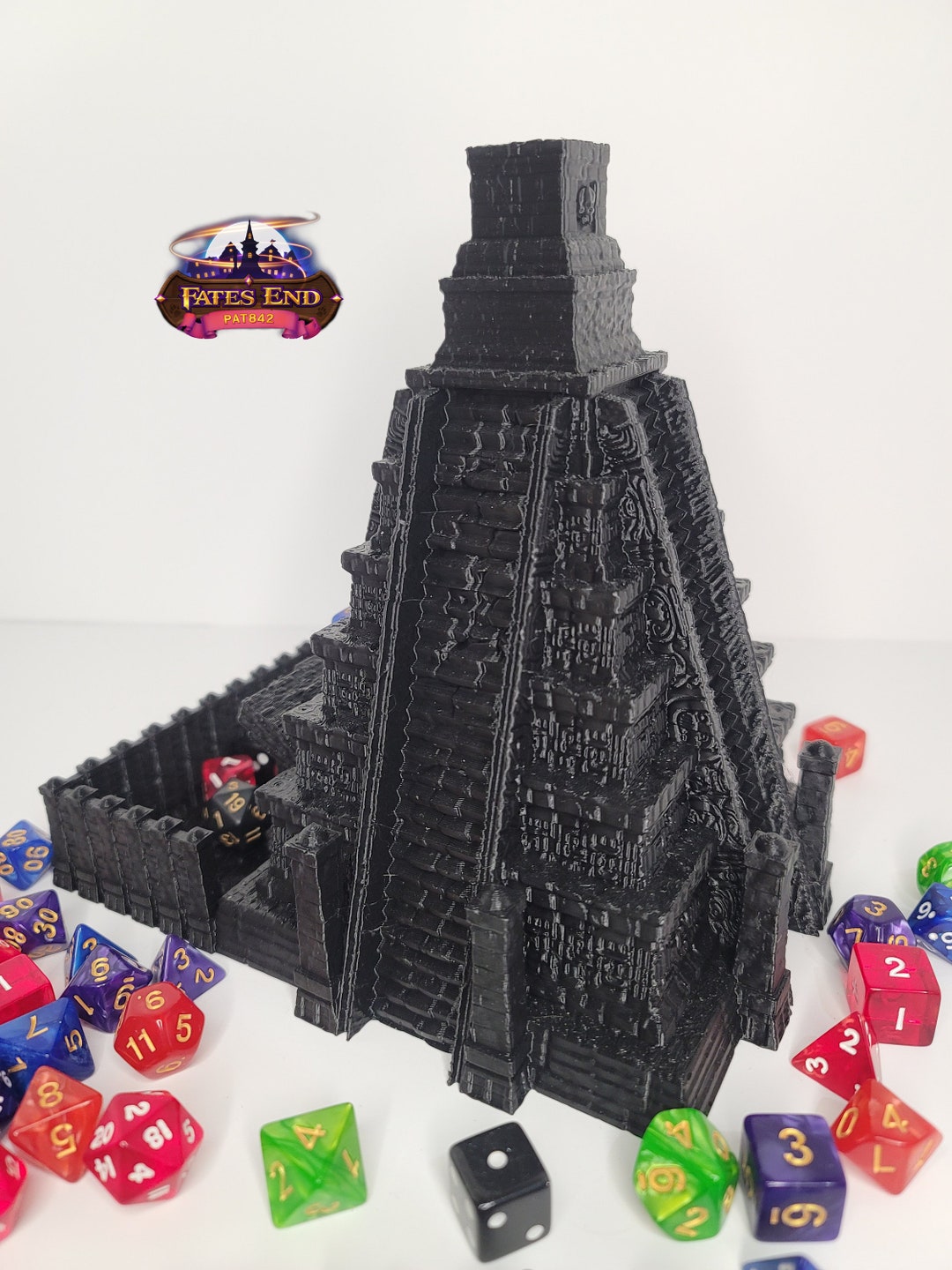 Mayan Pyramid Dice Tower - Etsy