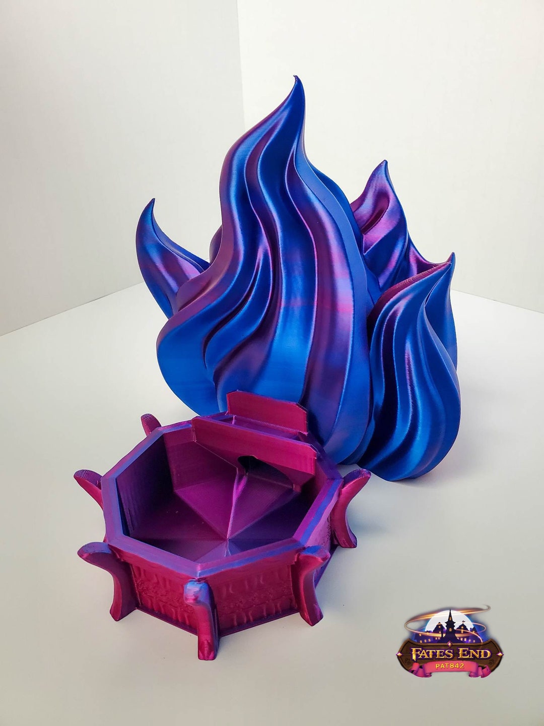 Sorcerer's Flame Dice Tower - Etsy