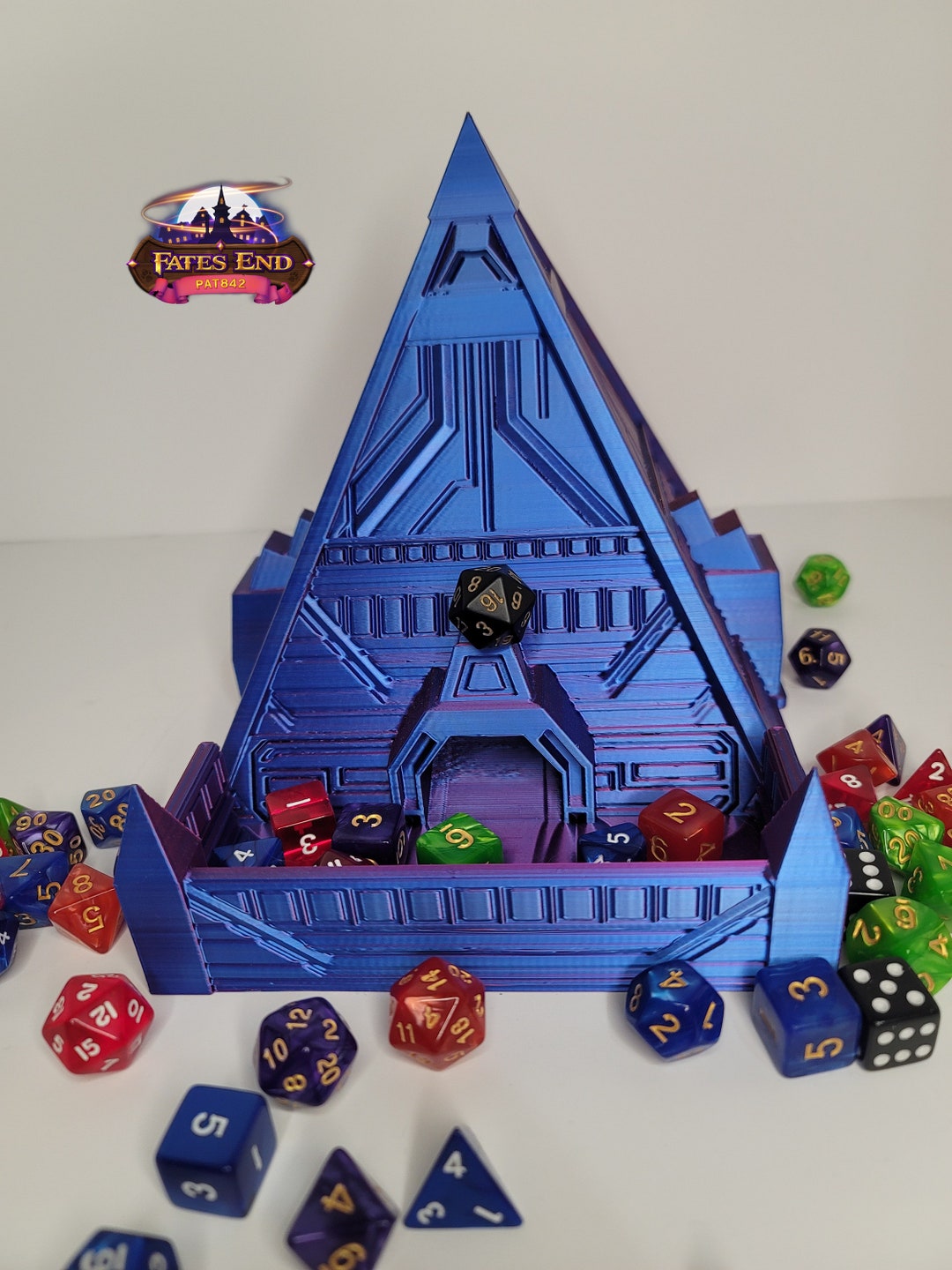 Alien Pyramid Dice Tower - Etsy