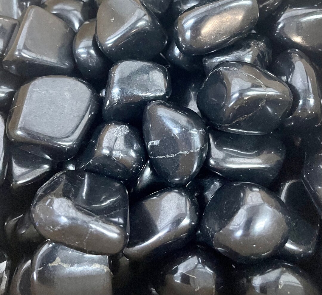 High Quality Shungite Tumble Stone - Etsy Australia