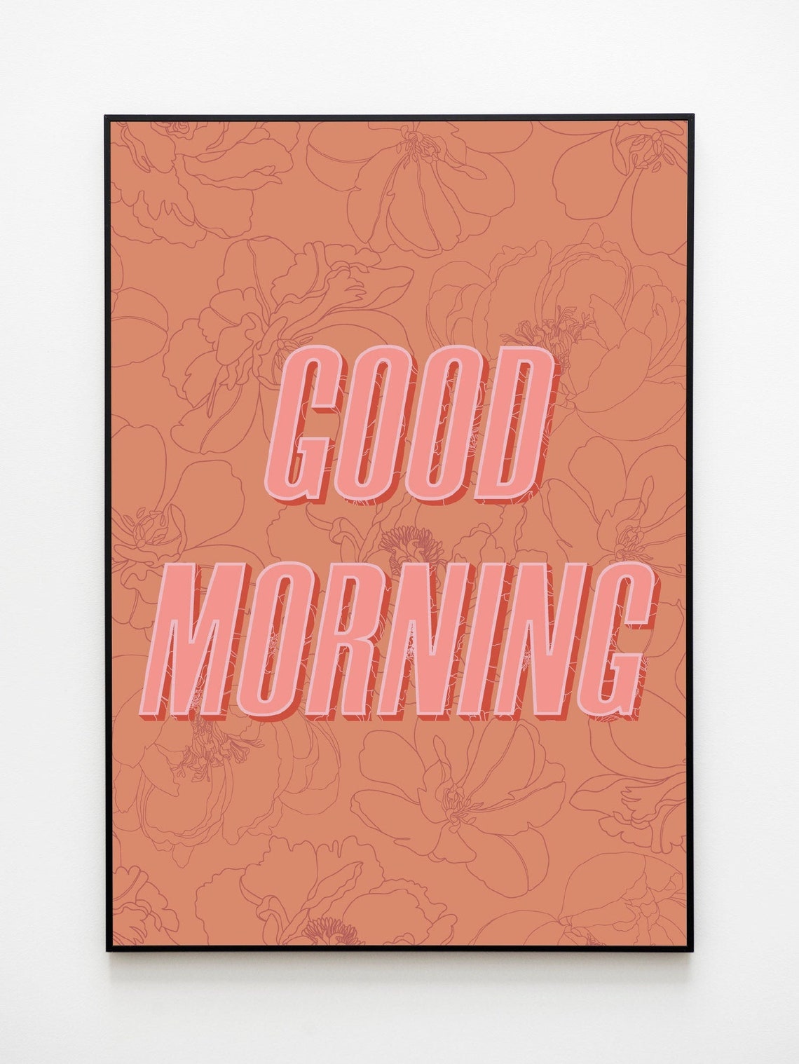 Good Morning print printable wall art Home Decor instant | Etsy