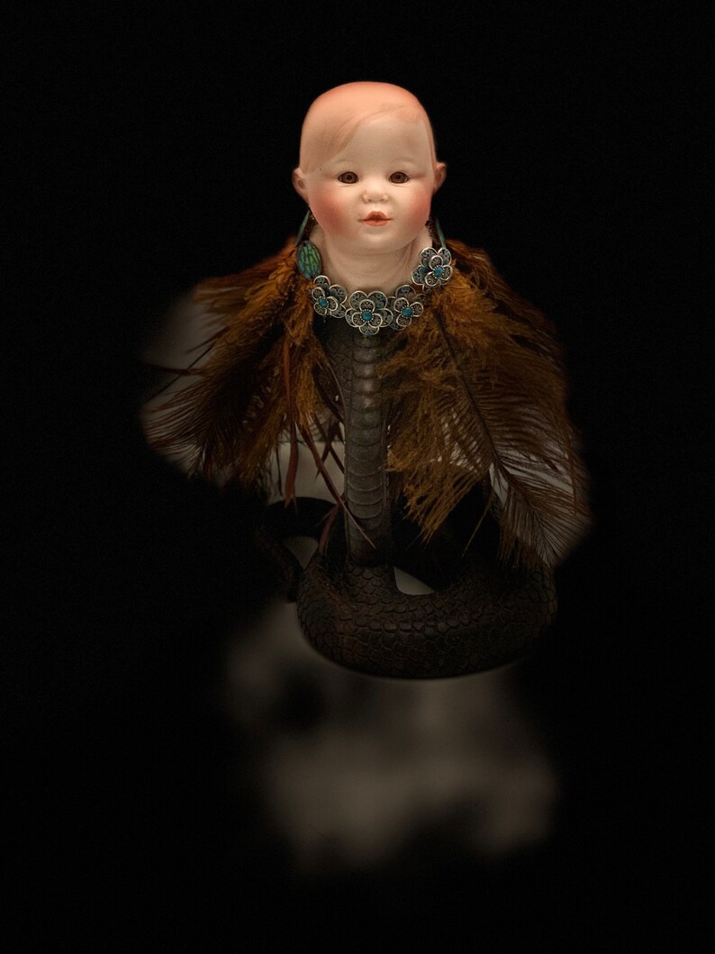 NAGA Mixed Media Art Doll Art Assemblage Art OOAK - Etsy