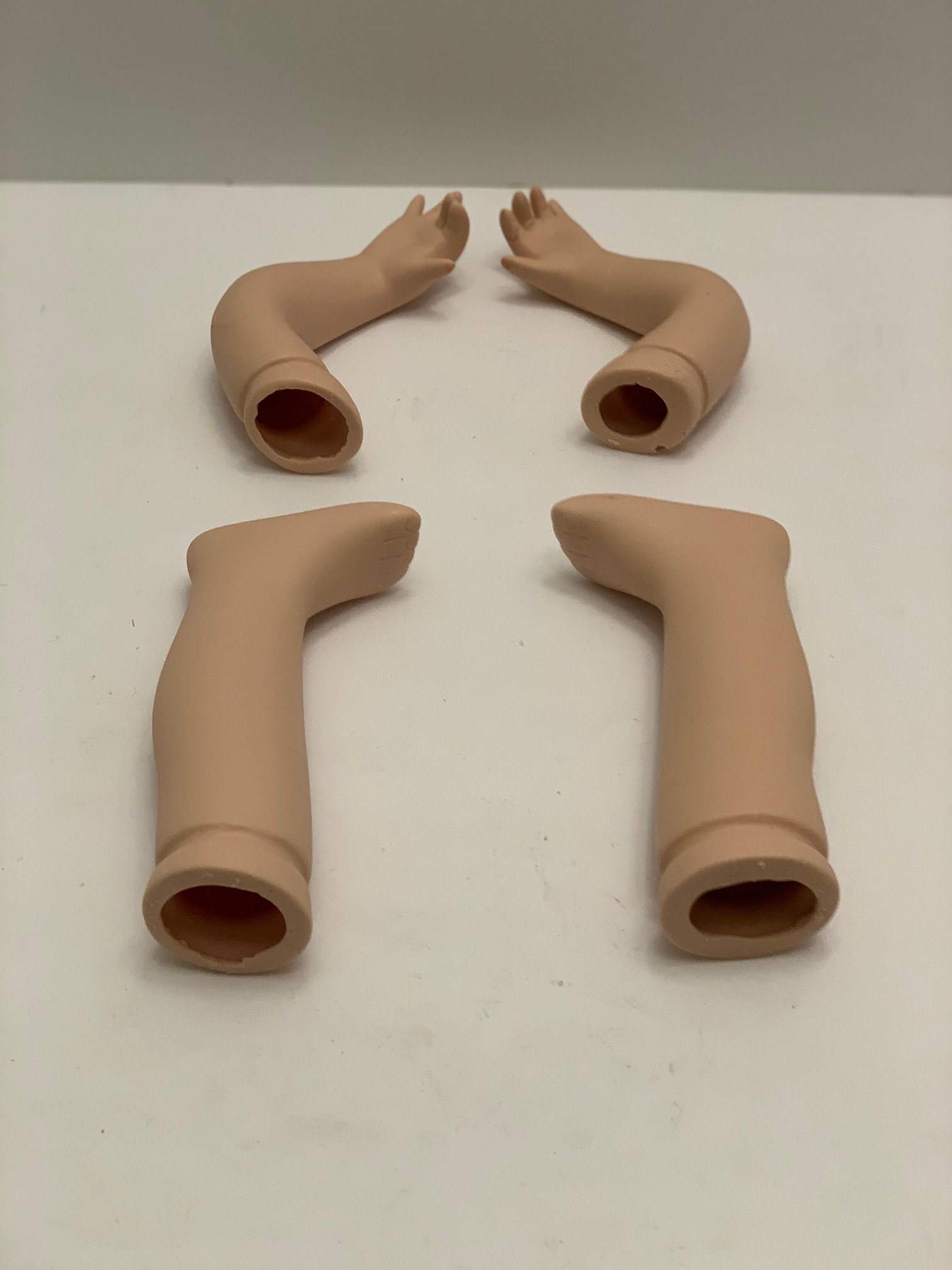 Pair of Vintage Doll Arms and Legs and Dress - Etsy