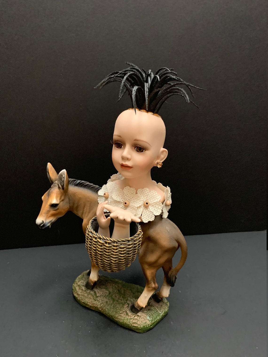 MARIA Mixed Media Art OOAK Doll Art Assemblage Art BOHO - Etsy