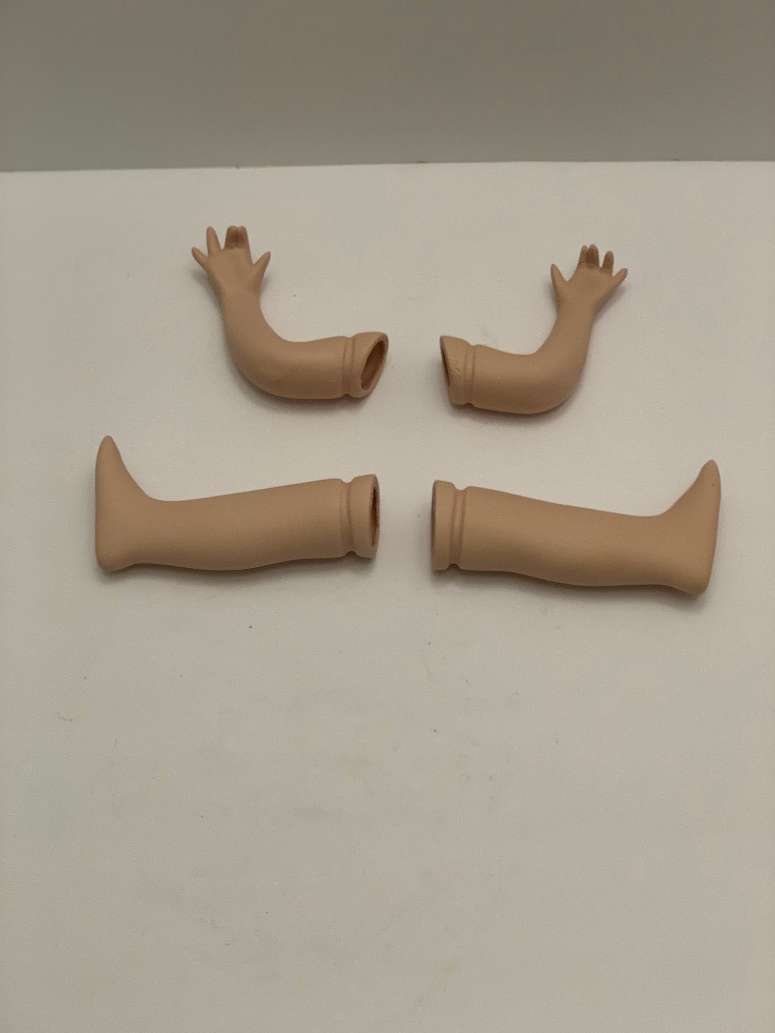 Pair of Vintage Doll Arms and Legs and Dress - Etsy
