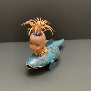 Myranda Mixed Media Art OOAK Doll Art Assemblage Art BOHO - Etsy