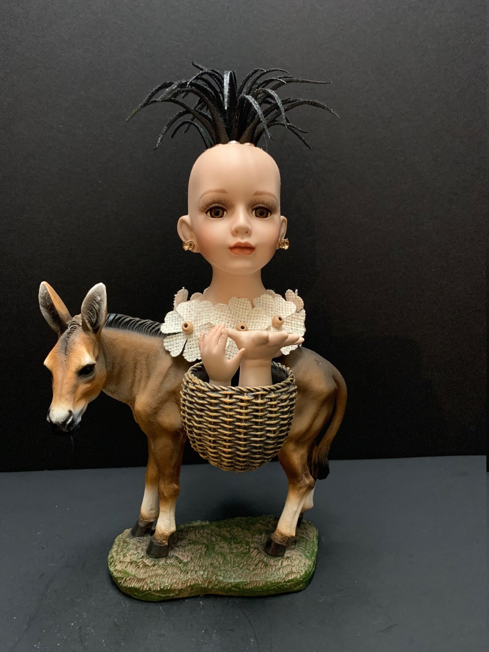 MARIA Mixed Media Art OOAK Doll Art Assemblage Art BOHO - Etsy