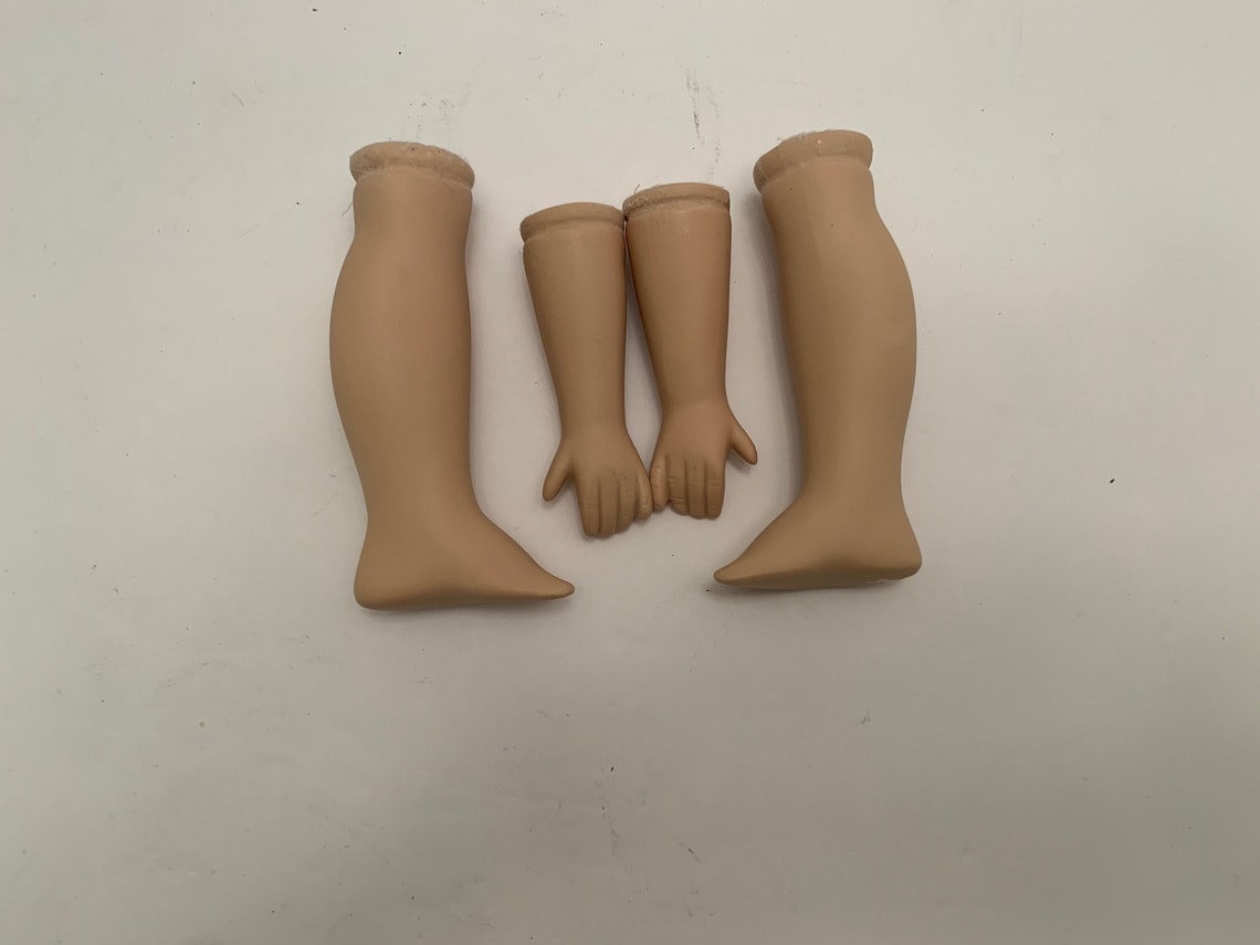 Pair of Vintage Doll Arms and Legs and Dress - Etsy