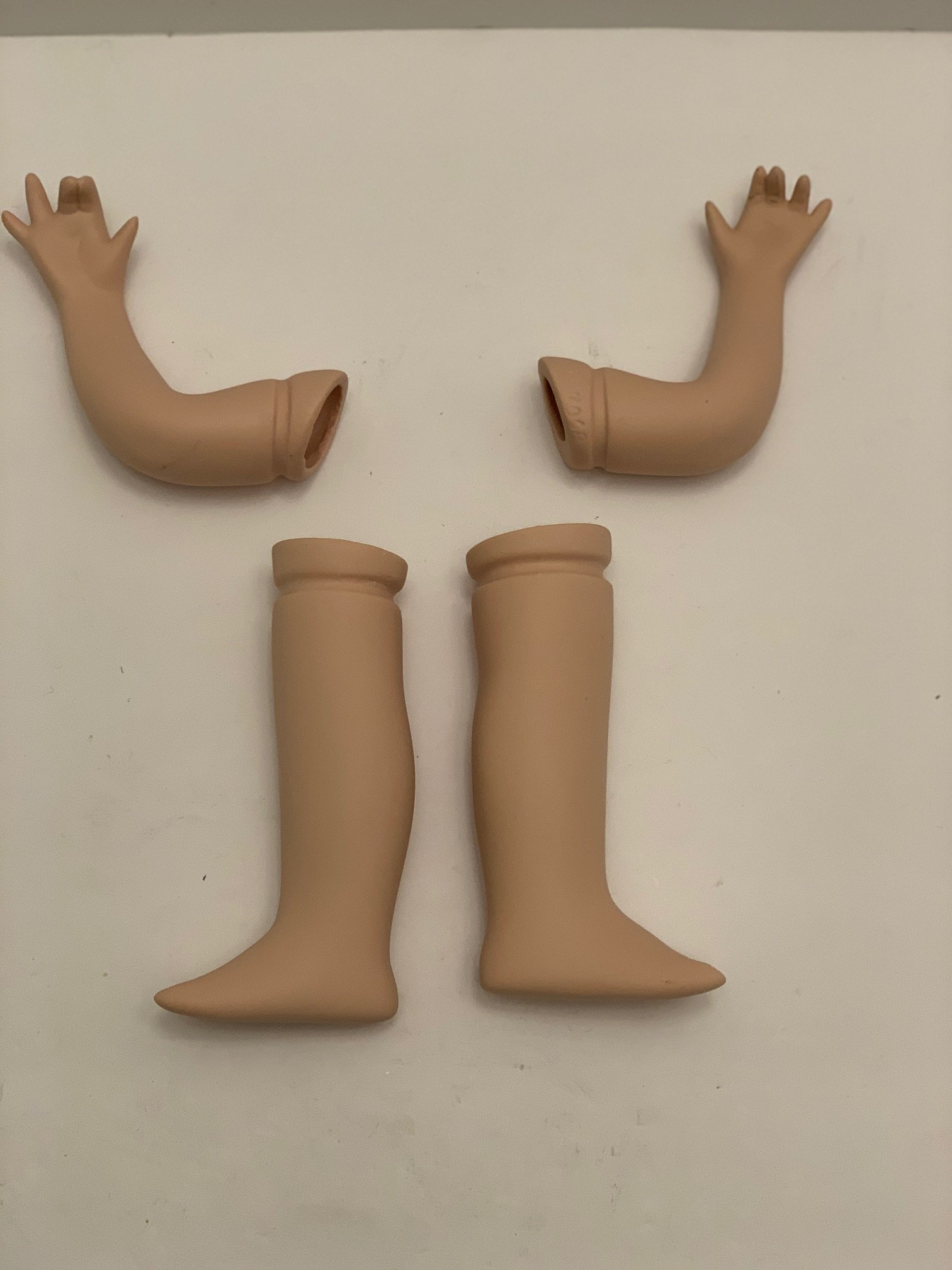 Pair of Vintage Doll Arms and Legs and Dress - Etsy