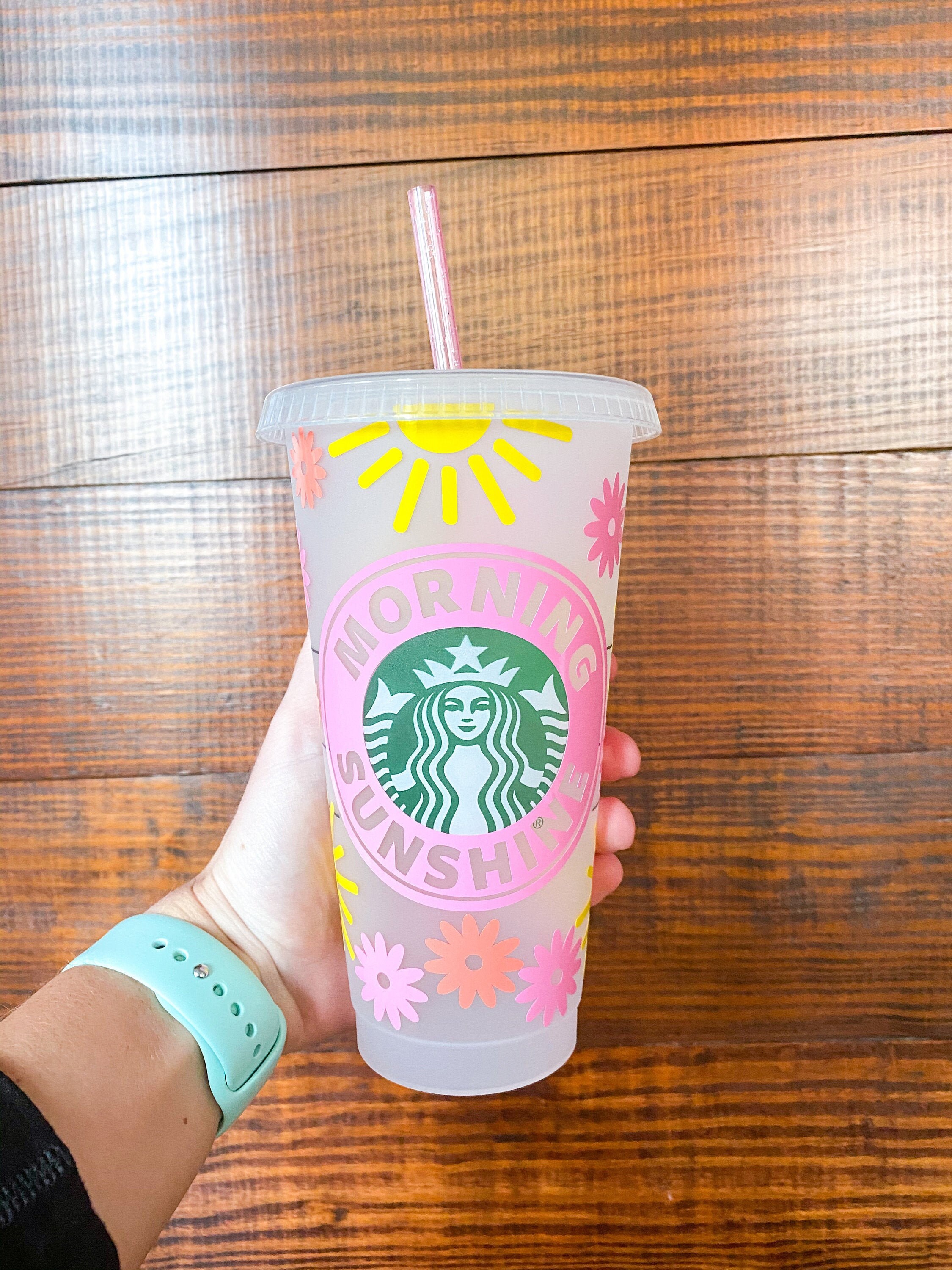 Morning Sunshine Starbucks Cup Starbucks Cup Summer | Etsy Morning Sunshine Starbucks Cup Starbucks Cup Summer | Etsy