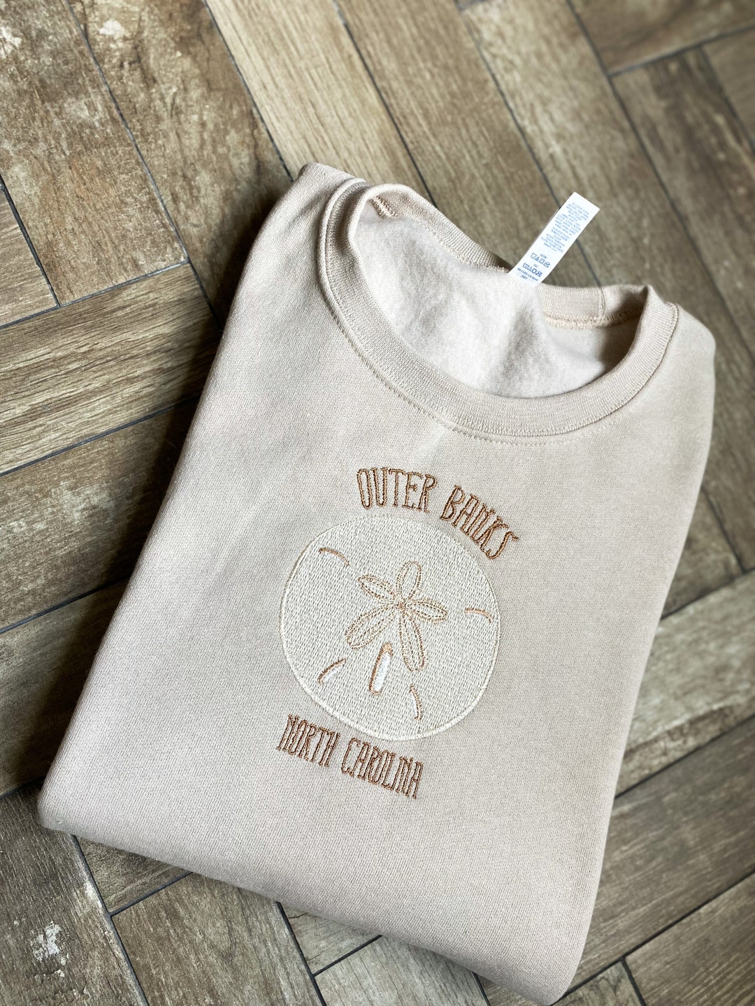 Outer Banks Embroidered Sweatshirt, OBX Crewneck - Etsy