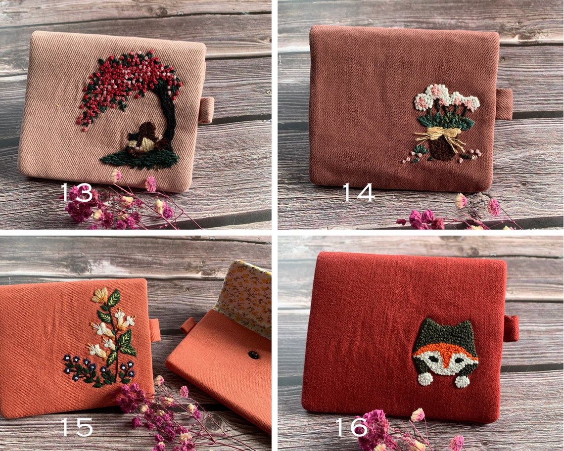 Wallet|handmade Embroidered Purse, Coin Purse, Card Wallet, Gift for ...