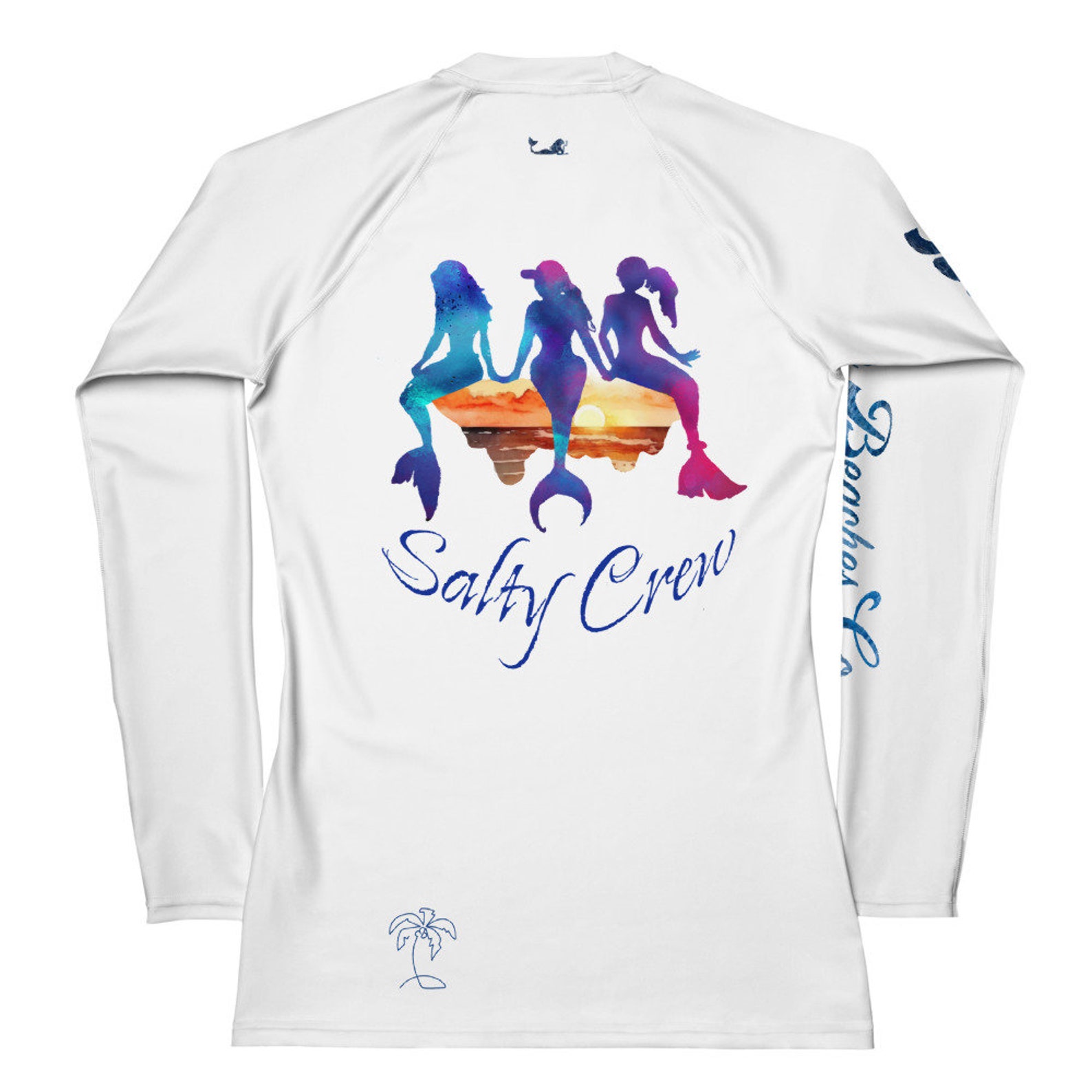 Salty Crew Basic Beaches Rash Guard - Etsy