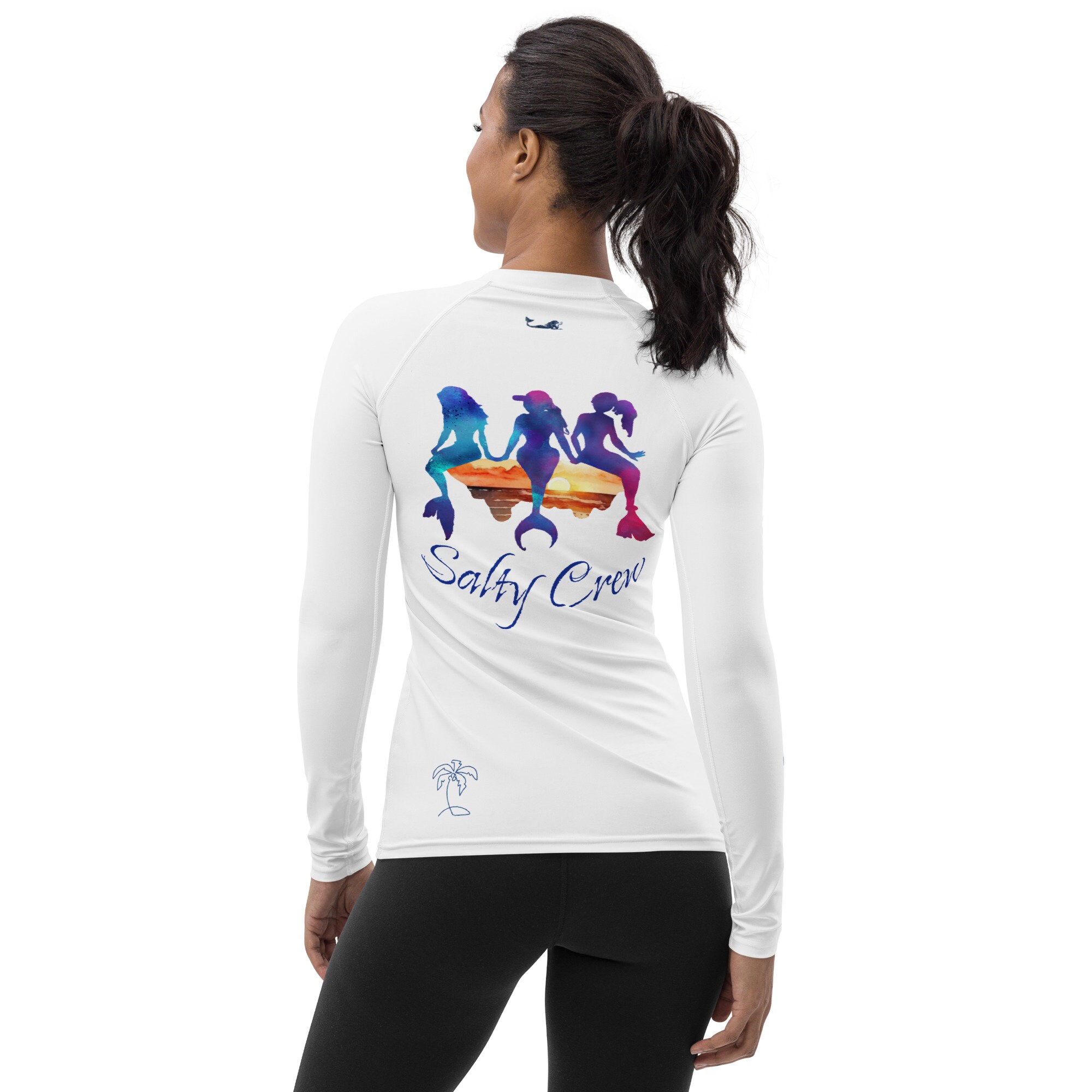 Salty Crew Basic Beaches Rash Guard - Etsy