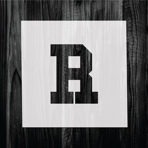 Letter R Stencil, Mylar Reusable Stencil, Stencil, FAST SHIPPING - Etsy