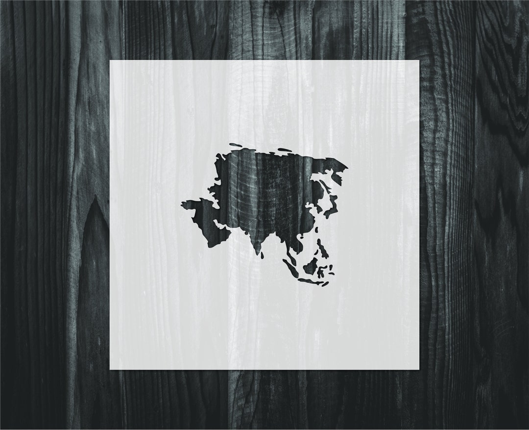 Asia Stencil, Mylar Reusable Stencil, Stencil, FAST SHIPPING - Etsy