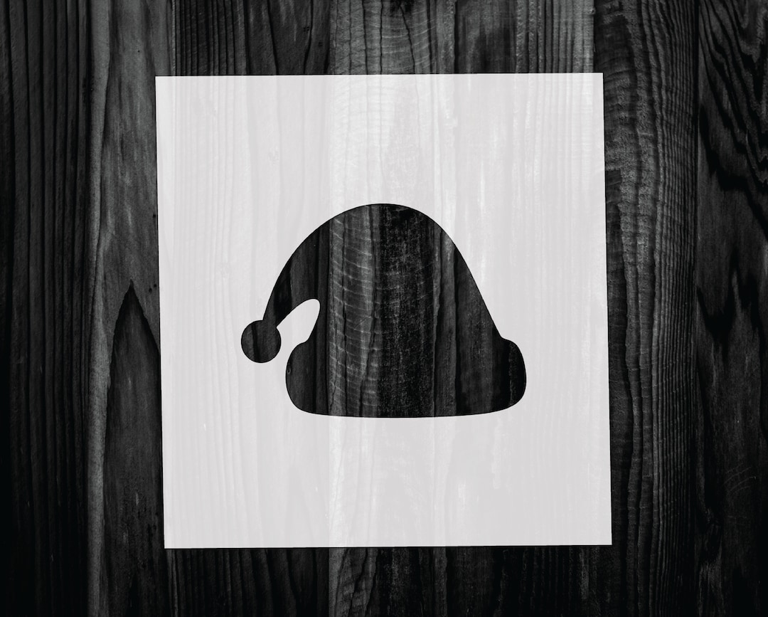 Santa Hat Stencil, Mylar Reusable Stencil, Stencil, FAST SHIPPING - Etsy