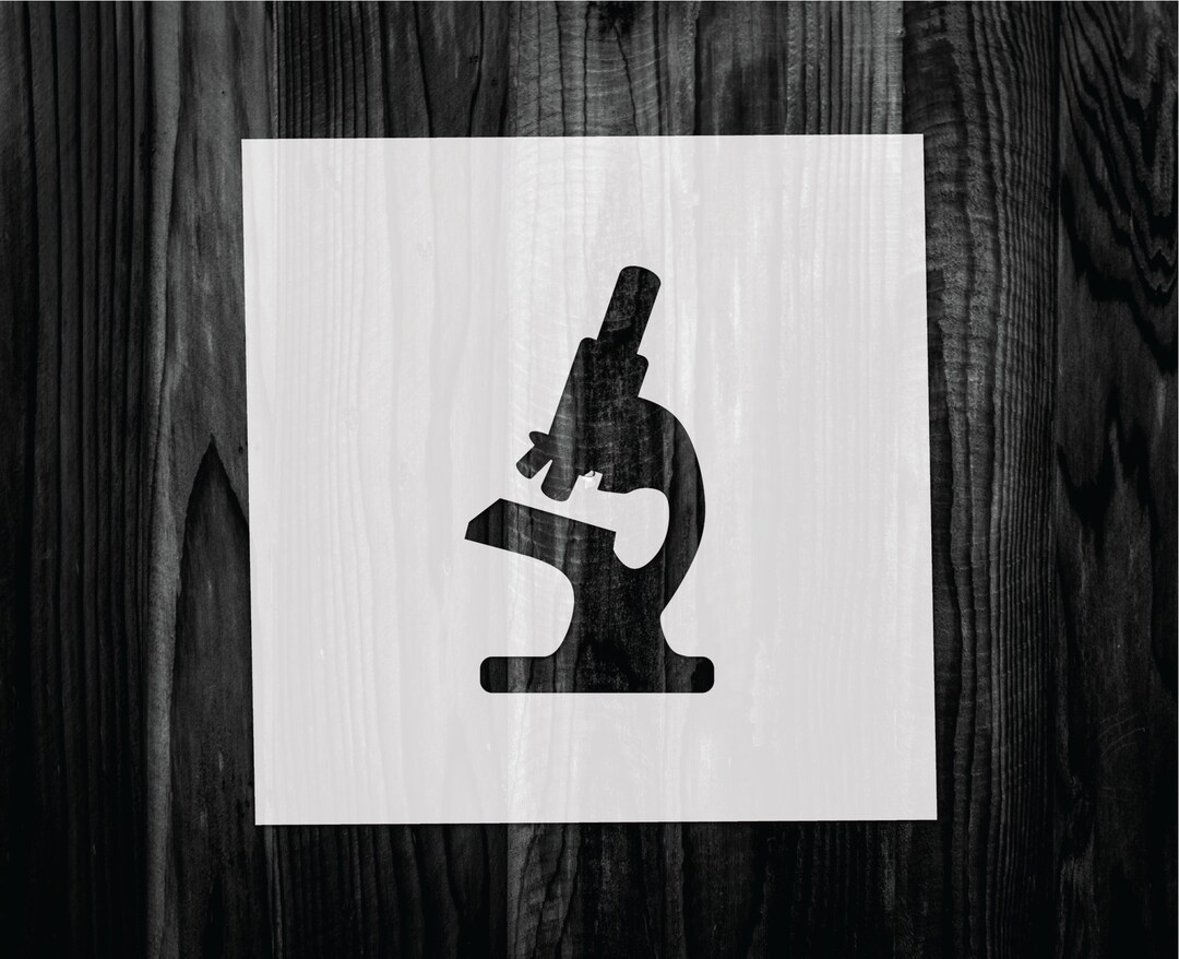 Microscope Stencil, Mylar Reusable Stencil, Stencil, FAST SHIPPING - Etsy