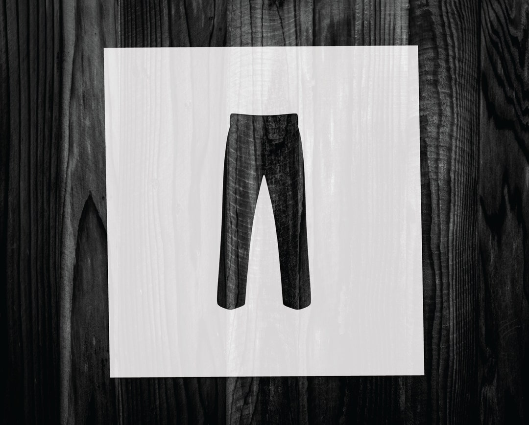 Pants Stencil, Mylar Reusable Stencil, Stencil, FAST SHIPPING - Etsy